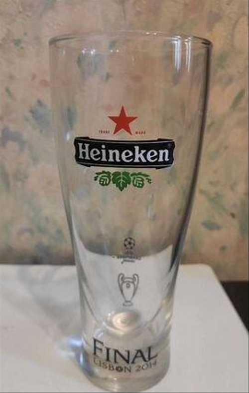 Бокал пивной Heineken Final Lisbon 2014