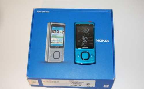 Nokia 6700 slide Blue как новый, комплект полный