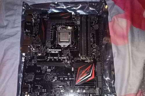 Материнская плата Asus h170 Pro Gaming