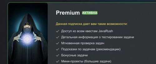 Годовая подписка Premium на JavaRush