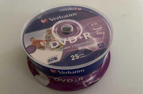 Диски DVD-R Verbatim Printable