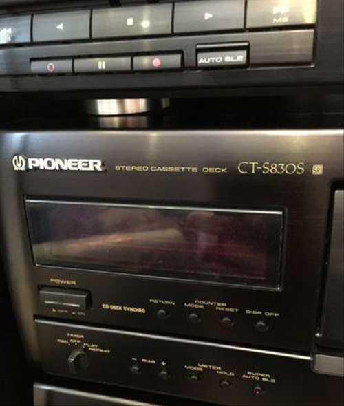 Кассетная дека pioneer CT-S830S