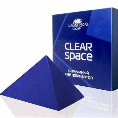 Вакуумный нейтрализатор аномальных зон пирамида Инюшина. Clear Space отзывы. Logo Clear Space.