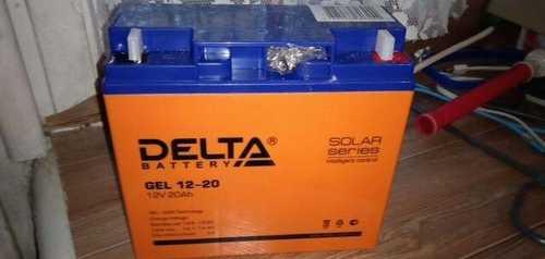 Аккумулятор Delta Gel 12-20