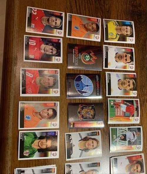 Стикеры Panini Euro 2008 наклейки