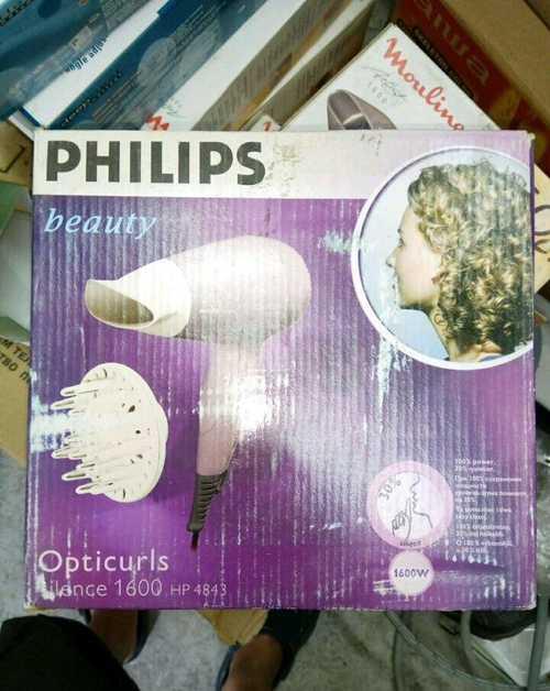 Фен Philips Opticurles 1600W