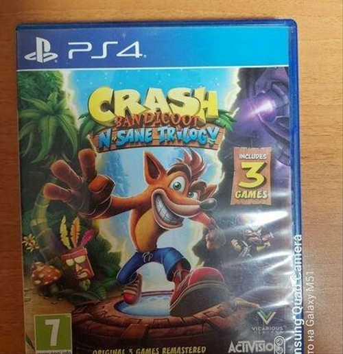 Ps4 Crash Bandicoot N. Sane Trilogy