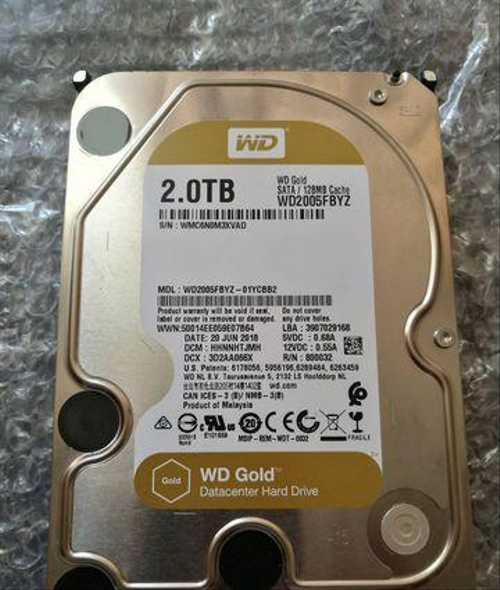 Жесткий диск Western Digital WD2005fbyz 2TB