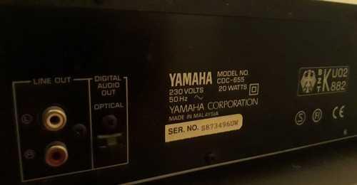 Плеер Yamaha CDC-655