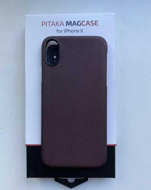 Чехол Pitaka MagCase на iPhone X