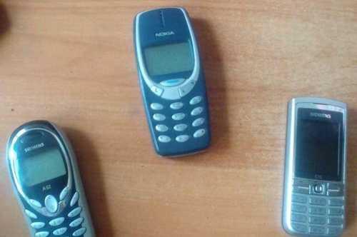 Телефоны все 3 оригинальные, рабочие