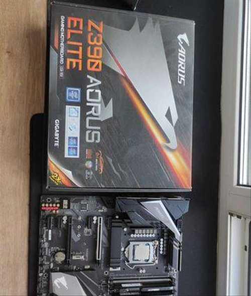 Материнская плата z390 aorus elite 1151v2