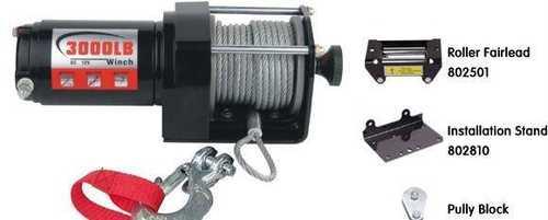 Лебедка эл. Master-Winch PM 3000 стал. трос