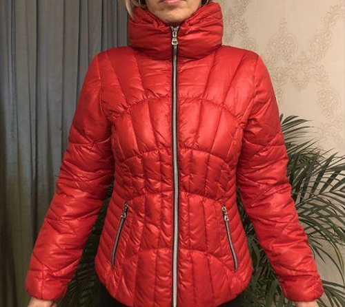 Новый красный пуховик guess из США, оригинал