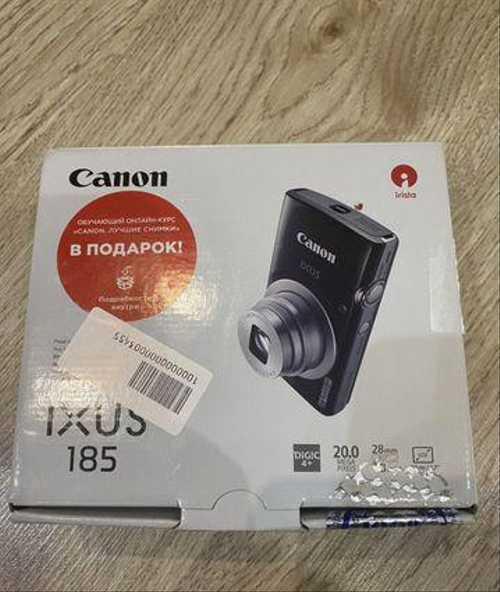 Фотоаппарат canon ixus 185