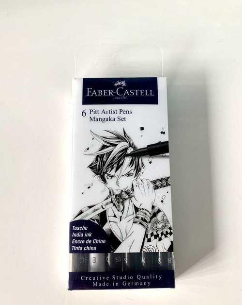 Набор капиллярных ручек Faber- Castell Pitt Ar