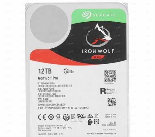 Seagate IronWolf PRO ST12000NE0008 12TB