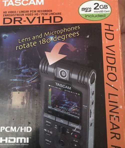 Рекордер Tascam DR-V1HD