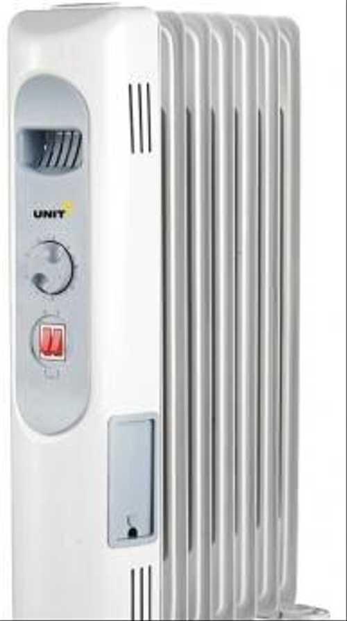 Масляный радиатор Unit UOR-721 1500 Вт белый