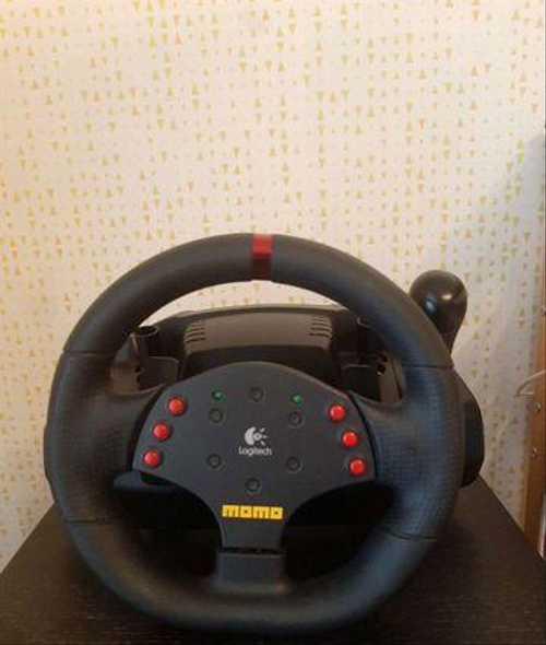 Руль logitech momo racing mod 900 градусов