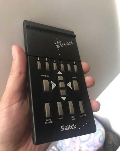 Saitek pro blackjack покер игра из 90-х