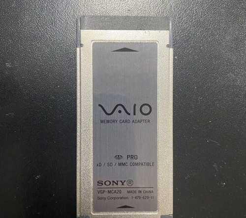 Адаптер Sony Vaio Memory card VGP-MCA20