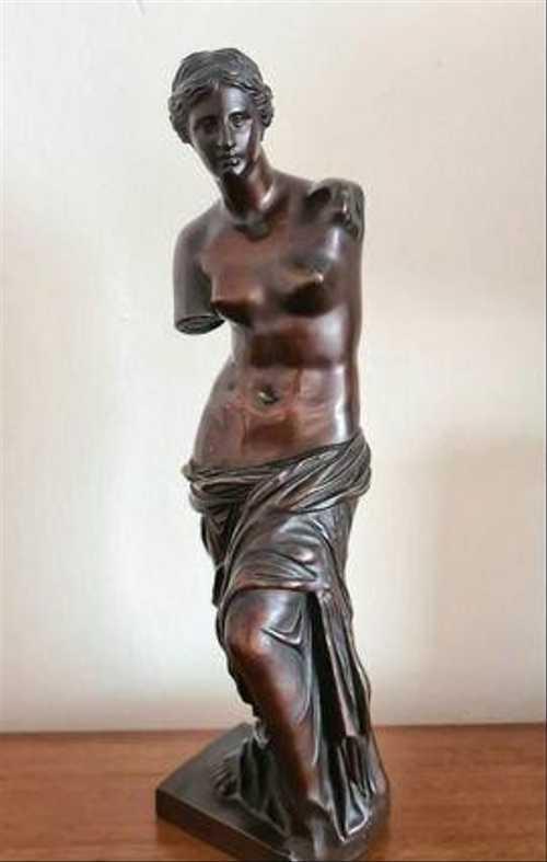 Антикварная бронзовая статуэтка Венера Милосская