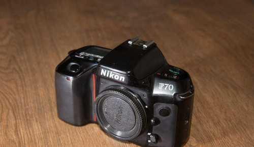 Плёночный фотоаппарат Nikon f70