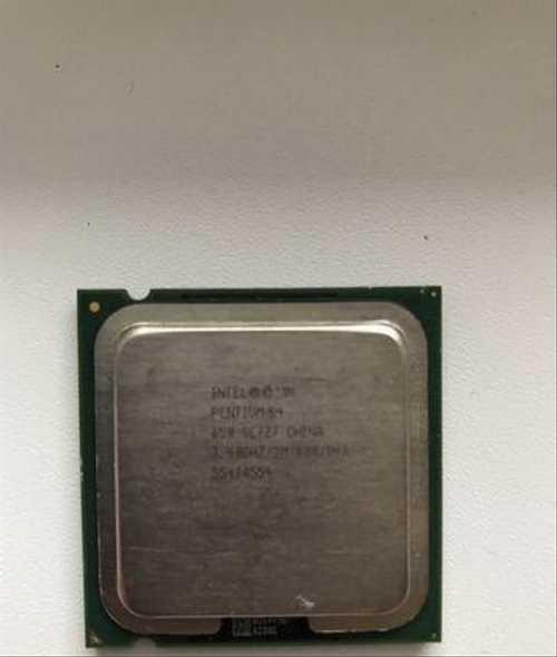 Процессор Intel Pentium 4 650 Prescott 3400MHz