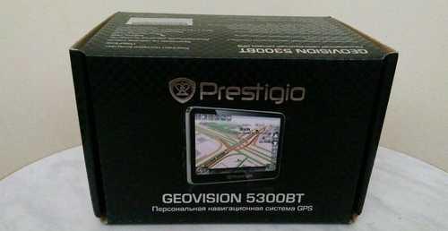 Навигатор Prestigio Geovision 5300BT новый