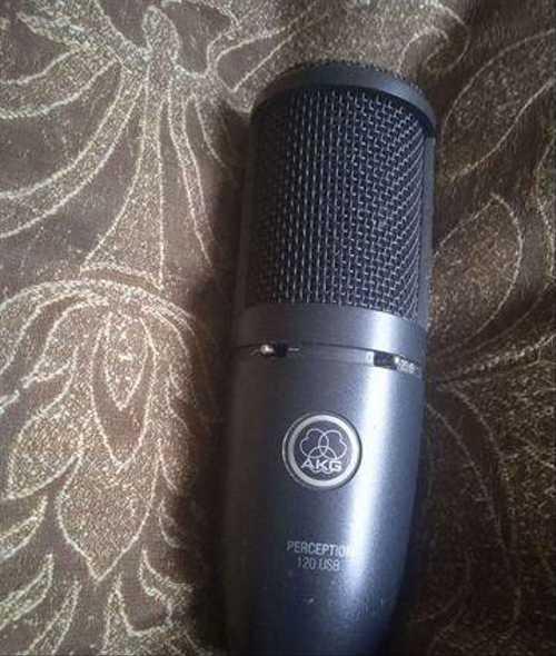 Студийный микрофон akg p120 usb