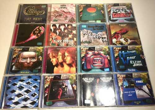 CD диски classic rock, progressive rock, jazz