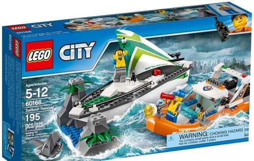 Lego City 60168 Спасение парусной лодки (новый)