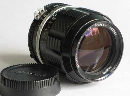Объектив Nikon Ai Nikkor-P Auto 105mm f/2,5 мануал