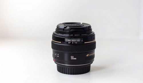 Объектив canon 50мм 1,4