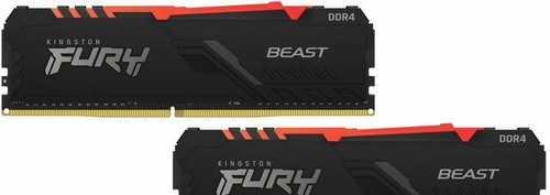 Оперативная Kingston fury RGB DDR 4 16Gb 3733 Мгц