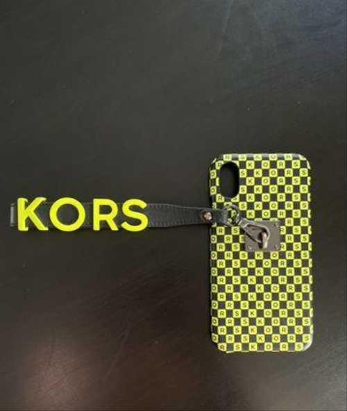 Чехол на iPhone x michael kors