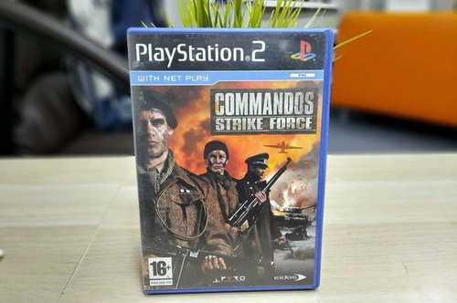 Commandos Strike Force PS2 Лицензия