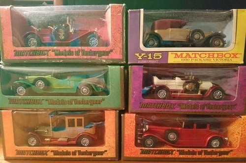 Модели на обмен Matchbox Models of Yesteryear