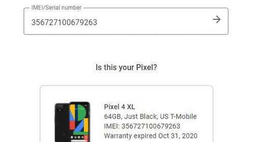 Google Pixel 4XL 64GB Black