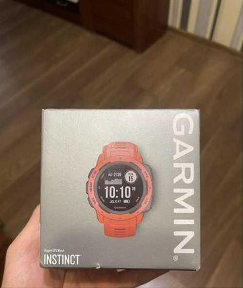 Часы Garmin instinct red