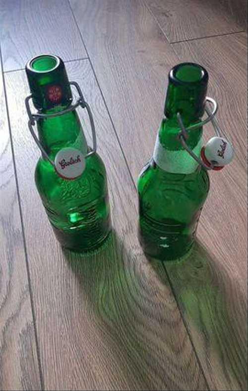 Бутылка с бугельной пробкой