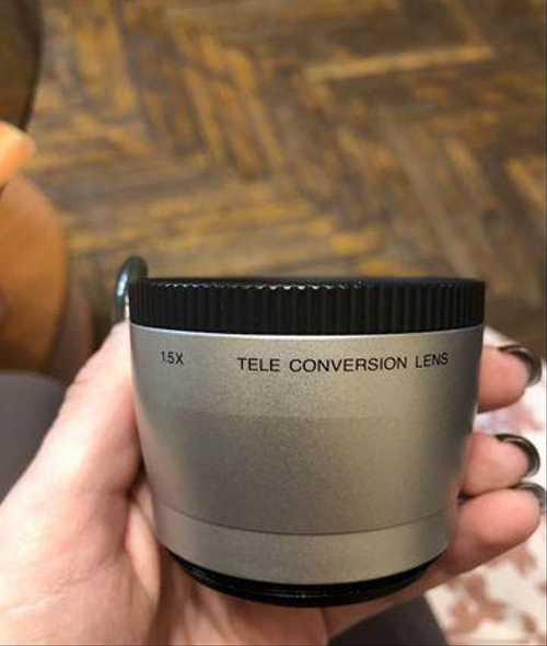 Фото переходник tele conversion lens 1.5x