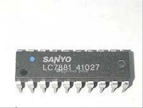 Микросхема цап Sanyo LC7881