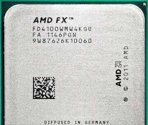 Процессор Amd fx4100