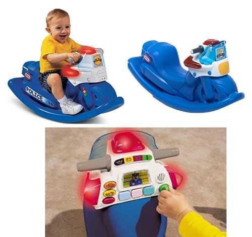Каталка Little Tikes Police Cycle Sounds Rocker