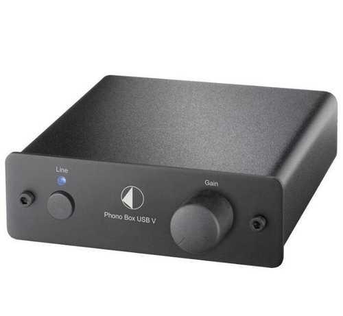 Фонокорректор Pro-Ject Phono Box USB V Black