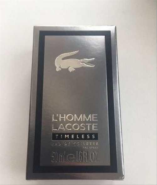 Туалетная вода Lacoste L’Homme Timeless 50 мл