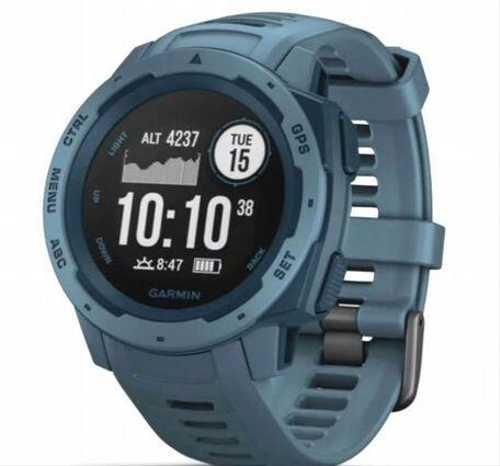 Часы Garmin Instinct Rugged Lakeside Blue