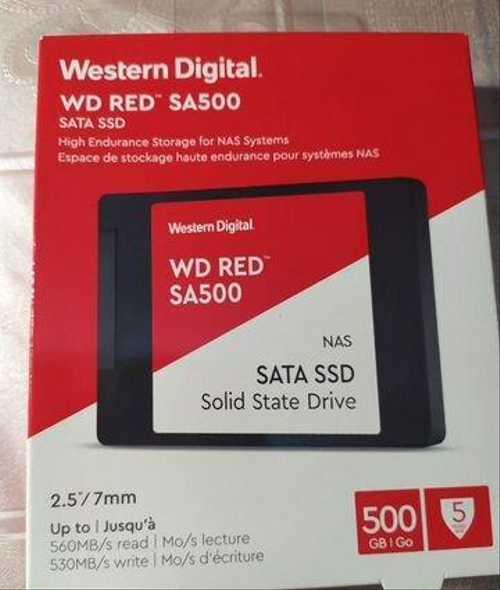 SSD Диск WD RED 500GB